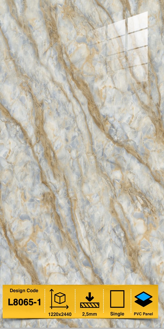 Uv Pvc Texture Marble High Glossy – Matin