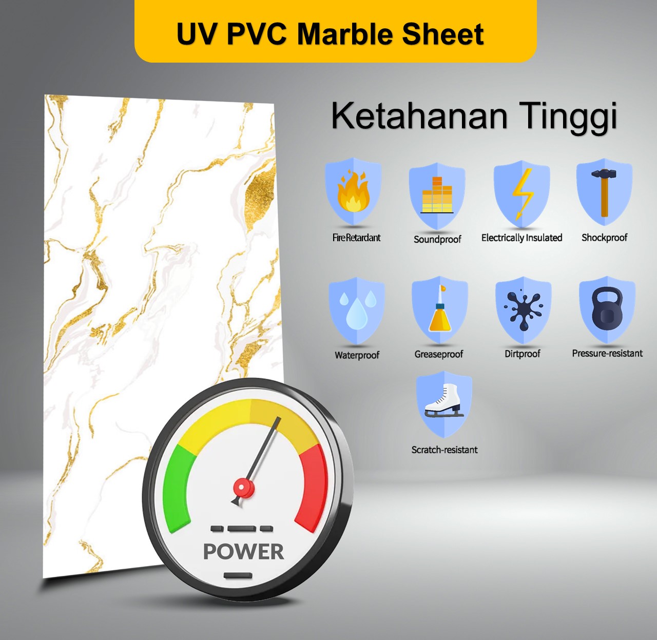 Produk Uv Pvc Marble Sheet – Matin